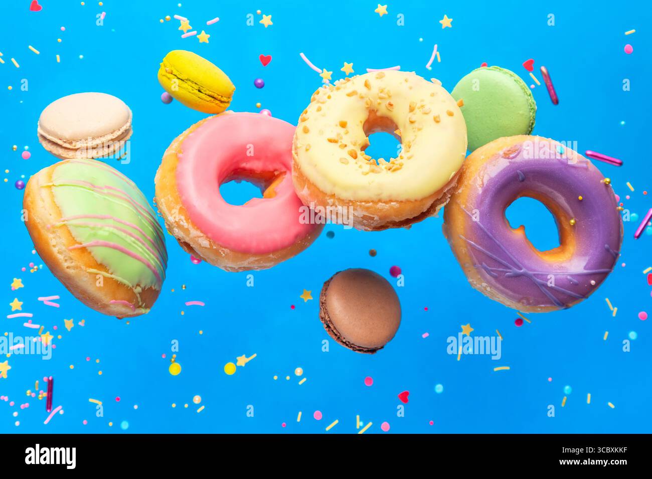 Levitating food hi-res stock photography and images - Alamy
