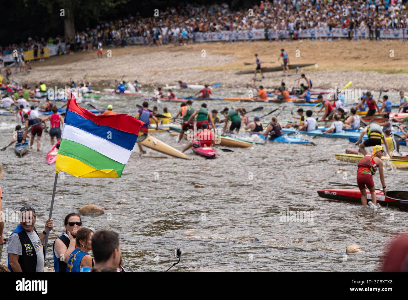 International Descent of the Sella 2025, on August 9, 2025, in Asturias ...