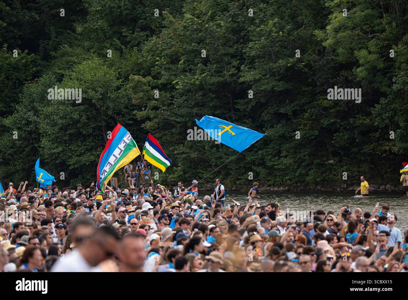 International Descent of the Sella 2025, on August 9, 2025, in Asturias ...
