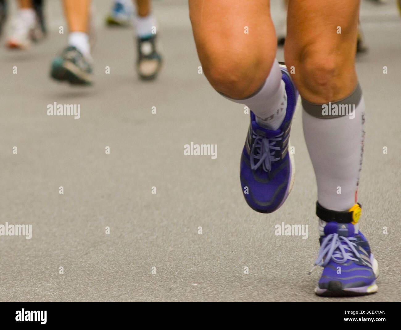 legs when running or jogging, outdoor sports and physical exercise legs ...