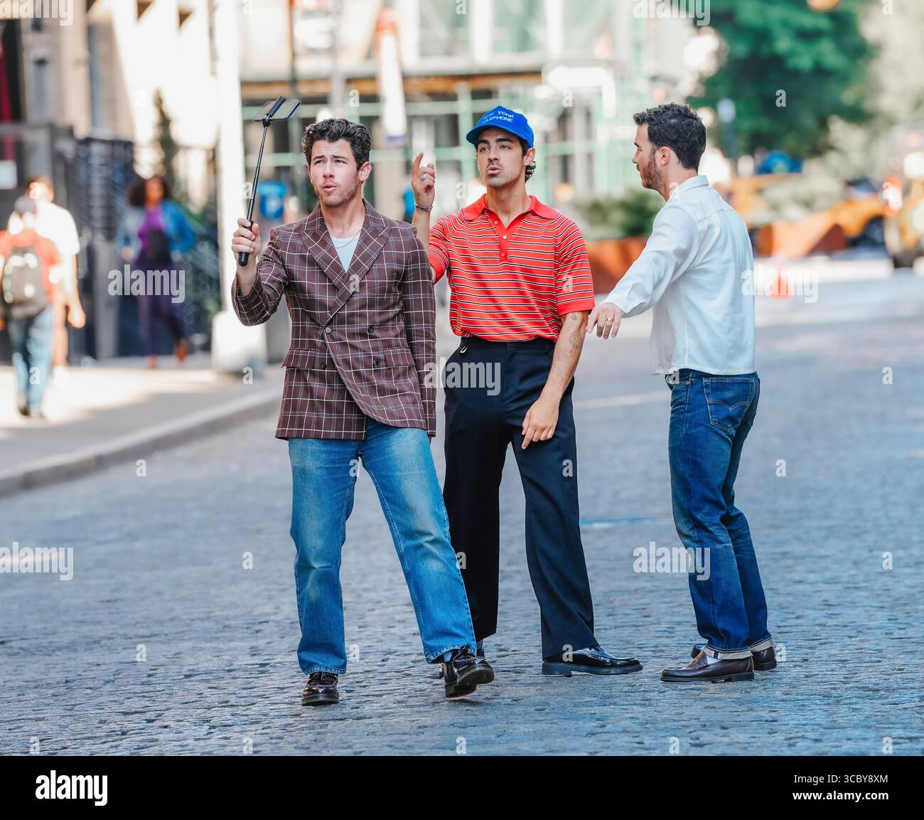 Photo by: XNY/STAR MAX/IPx 2025 8/8/25 Nick Jonas, Kevin Jonas and Joe ...