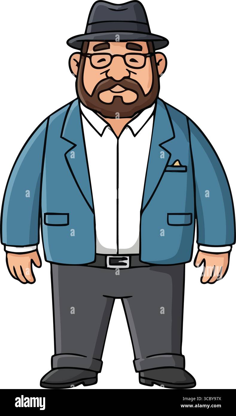 Portrait male teacher wearing glasses Cut Out Stock Images & Pictures ...