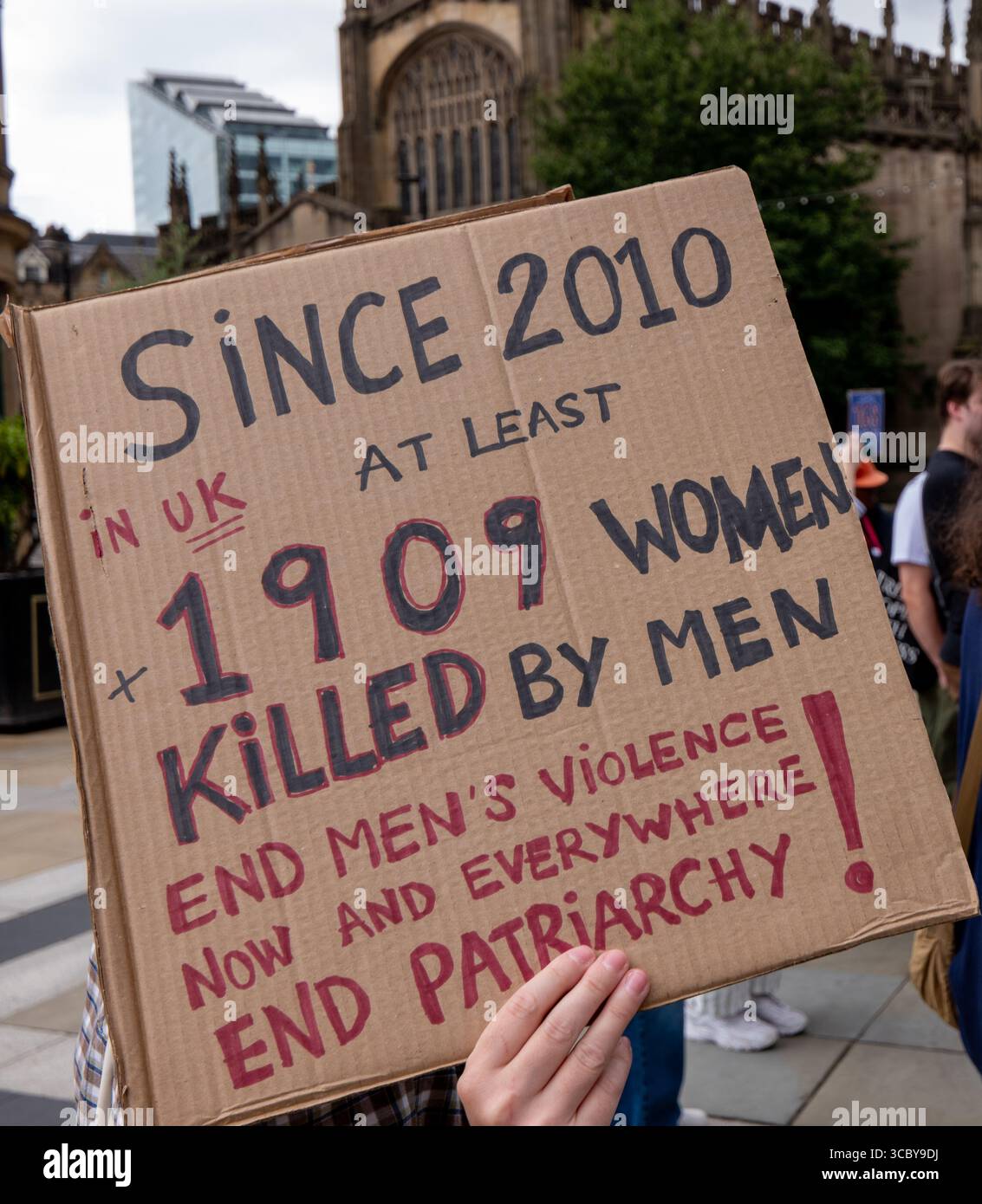 UK women's march Manchester . Protesters marched through central ...