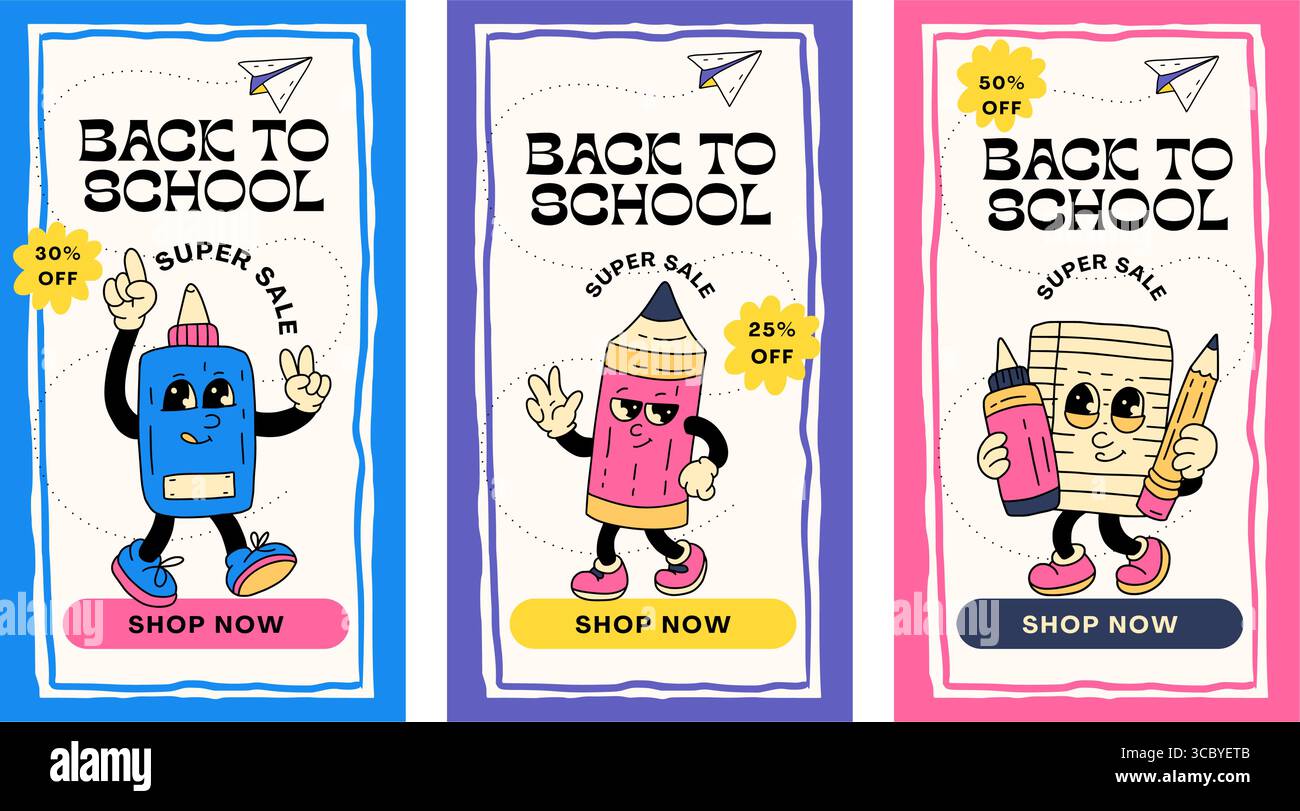 Art supplies shop in Stock Vector Images - Alamy