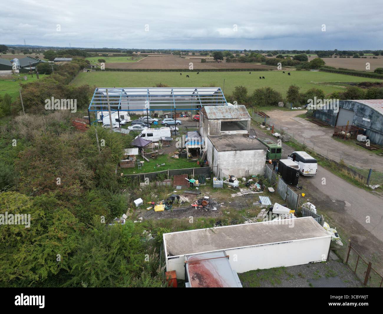 RAF Tholthorpe technical site. Royal Air Force airfield operated by ...