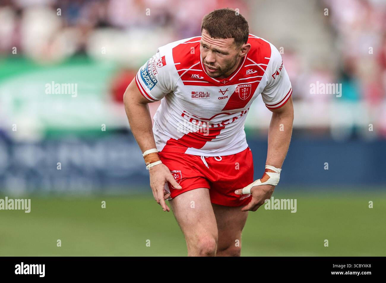 James Batchelor of Hull KR during the Betfred Super League round 21 ...