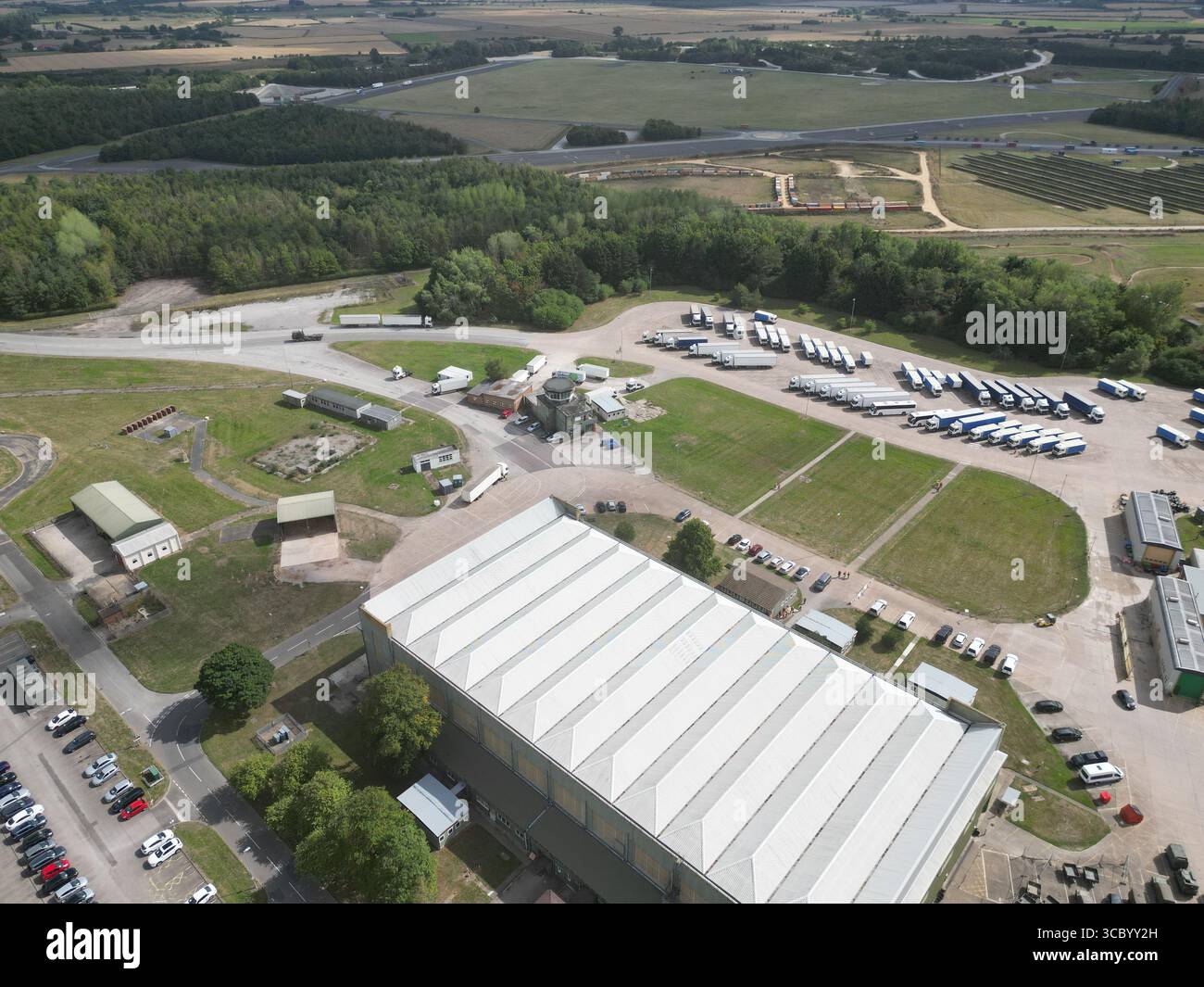 Normandy Barracks, Defence School of Transport Leconfield, former RAF ...