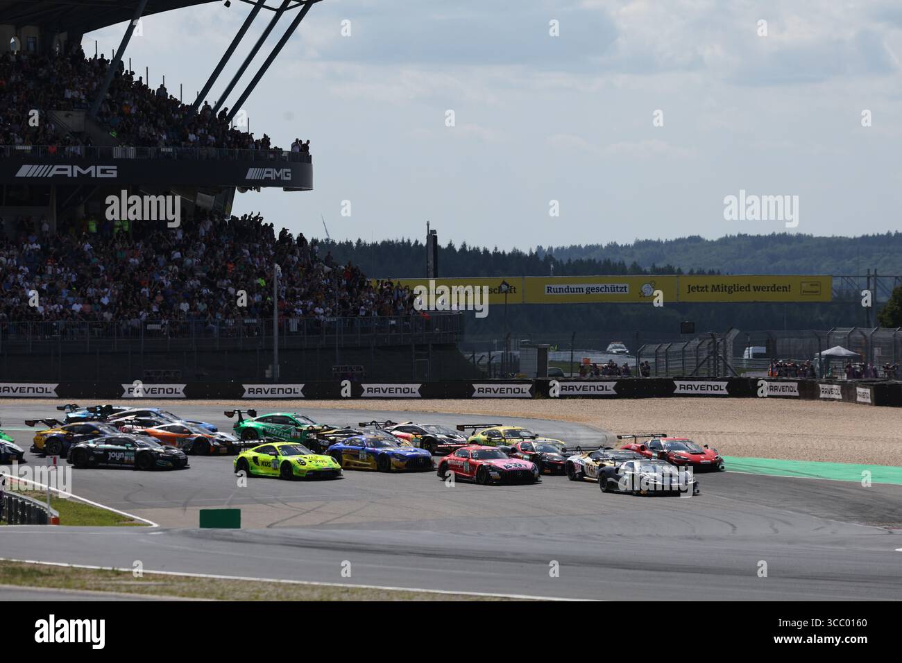 Start of the DTM, Nurburgring 2025 - Photo: Hoch Zwei Photography Stock Photo - Alamy