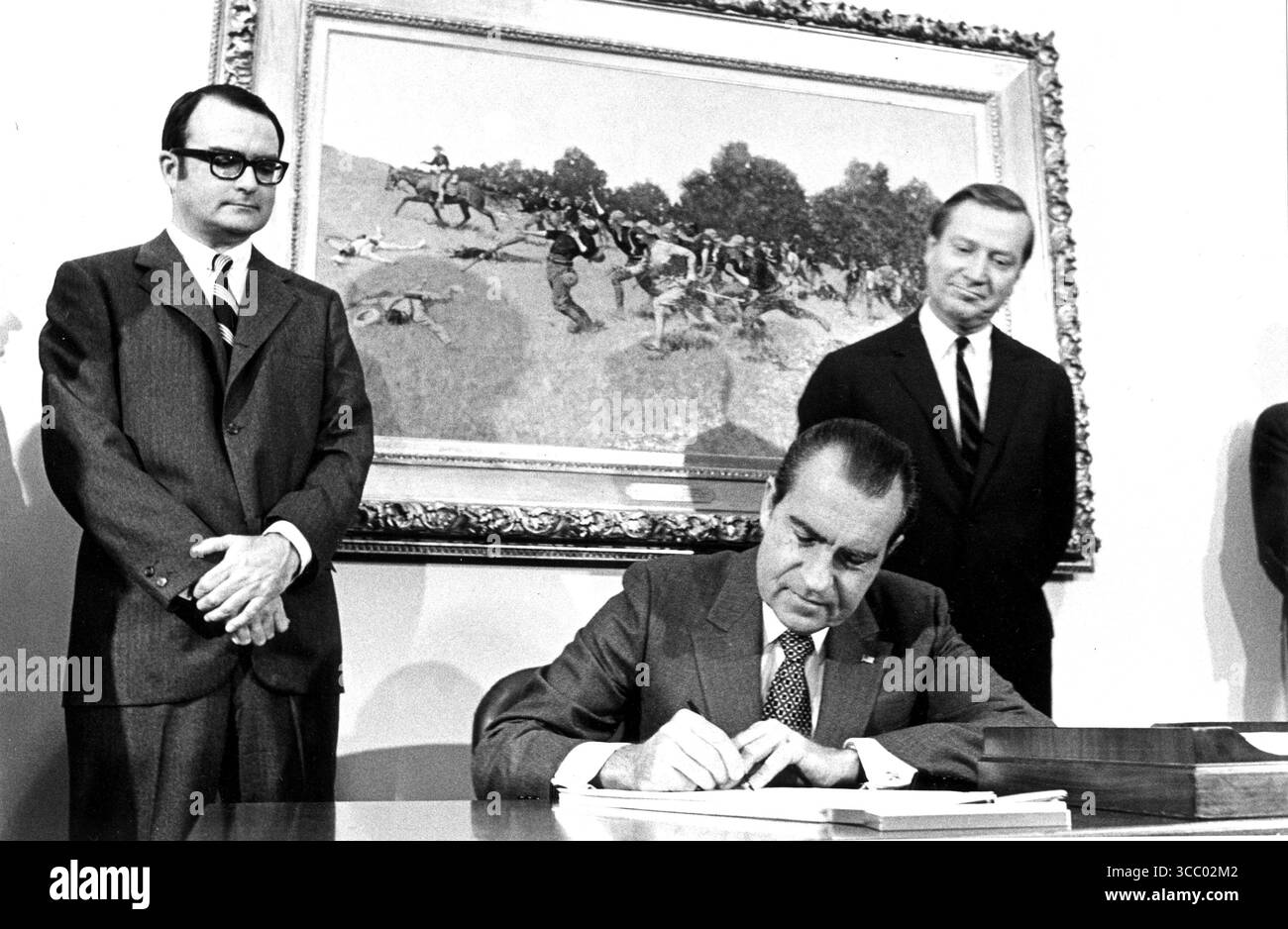 Environmental protection agency federal Black and White Stock Photos ...
