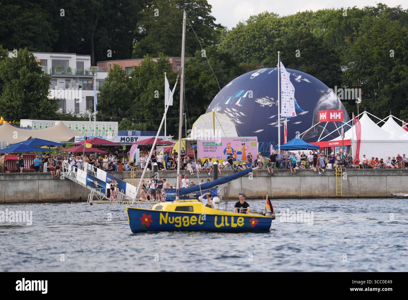 09 August 2025, Schleswig-Holstein, Kiel: Sailing: Ocean Race Europe ...