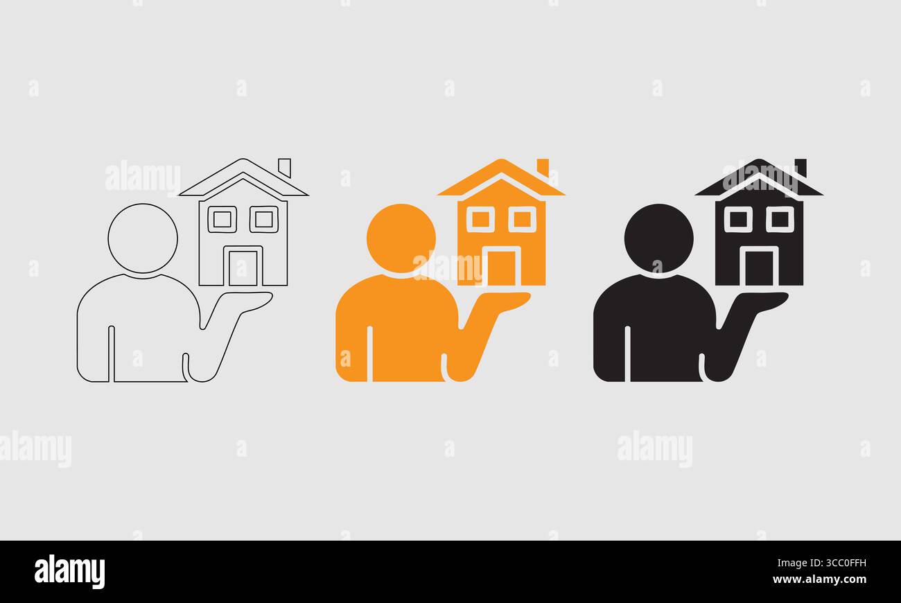 Housing estate plot Stock Vector Images - Alamy