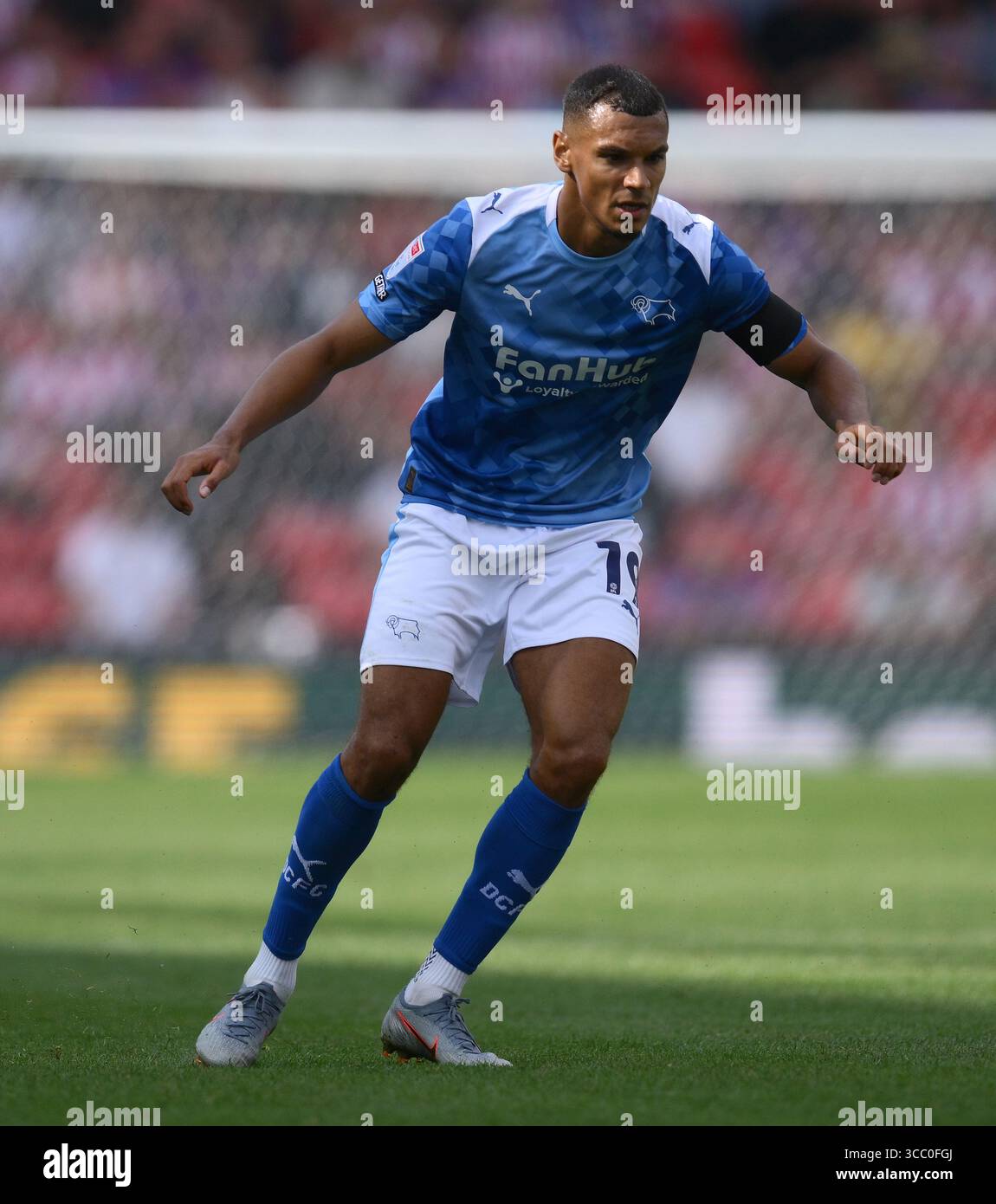 Derby County's Kayden Jackson during the Sky Bet Championship match at ...