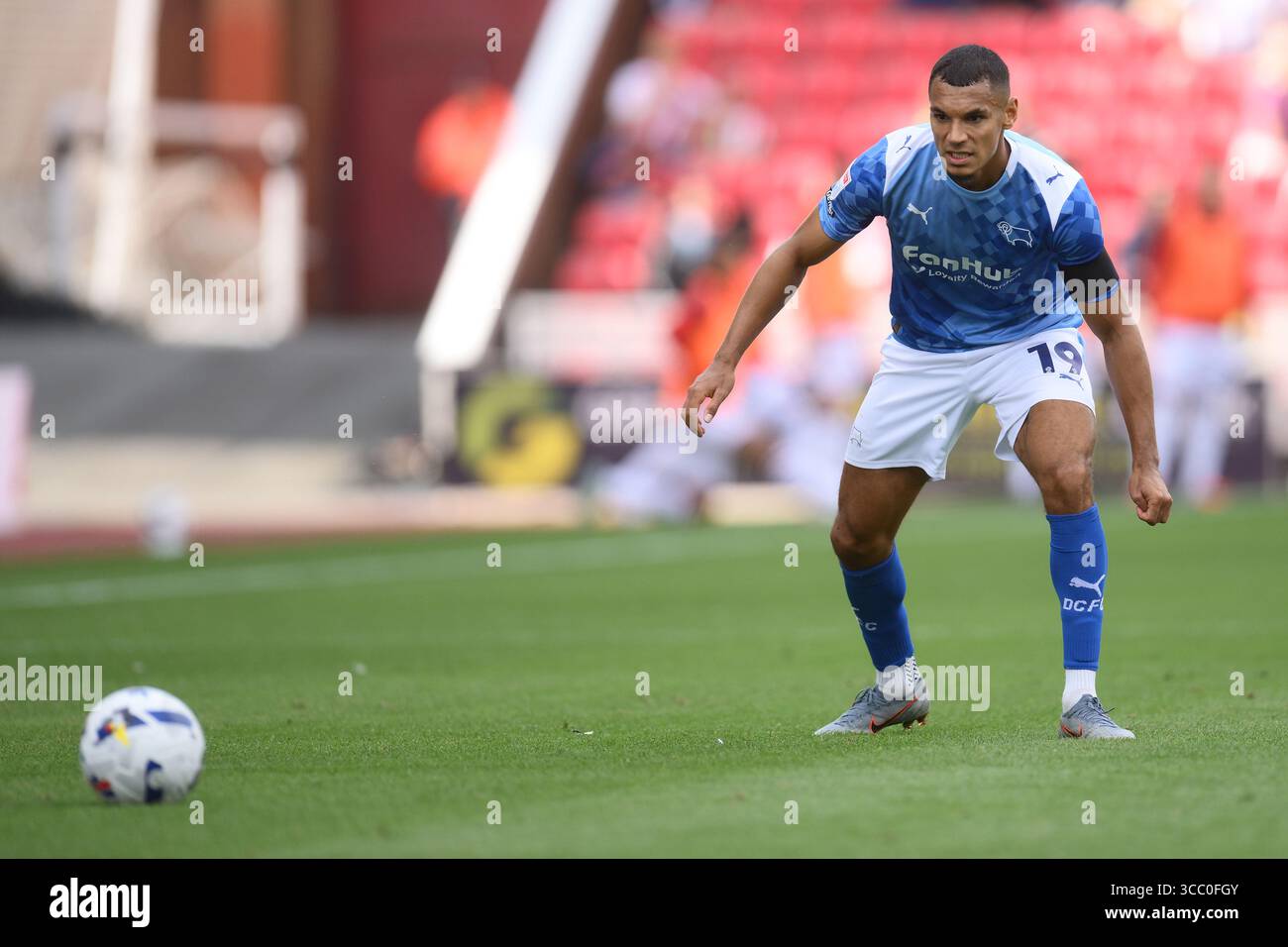 Derby County's Kayden Jackson during the Sky Bet Championship match at ...