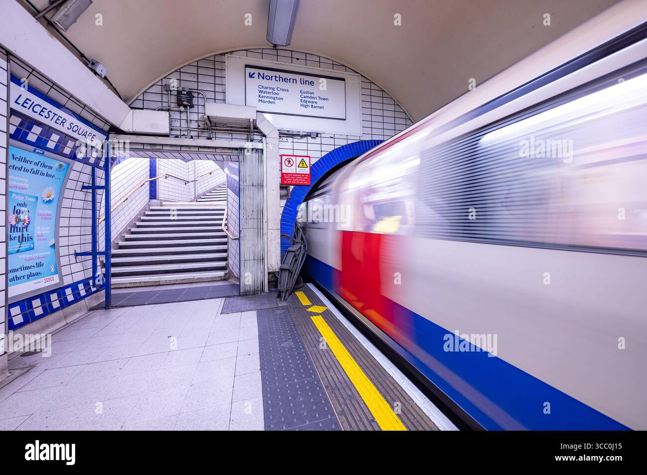 Leicester Square Underground Station, London Stock Photo - Alamy