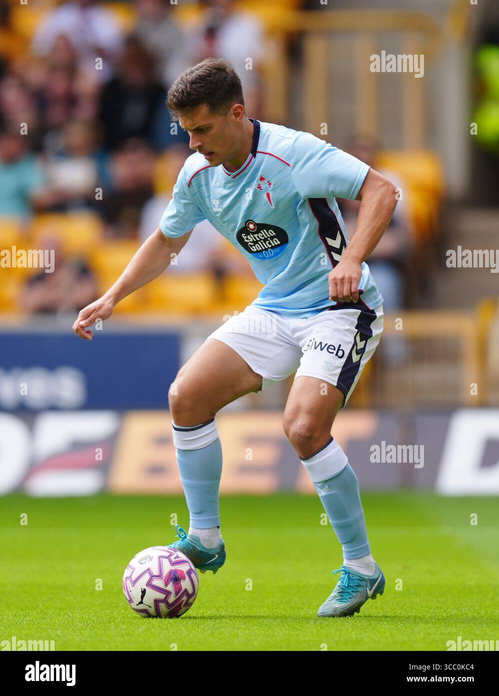 Celta Vigo's Manu Fernandez during the pre-season friendly match at ...