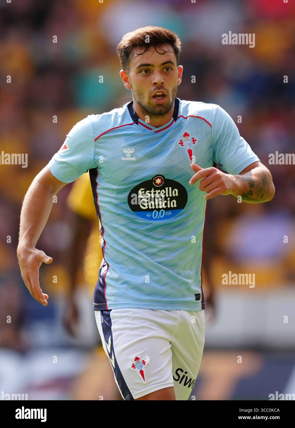 Celta Vigo's Fran Beltran during the pre-season friendly match at ...