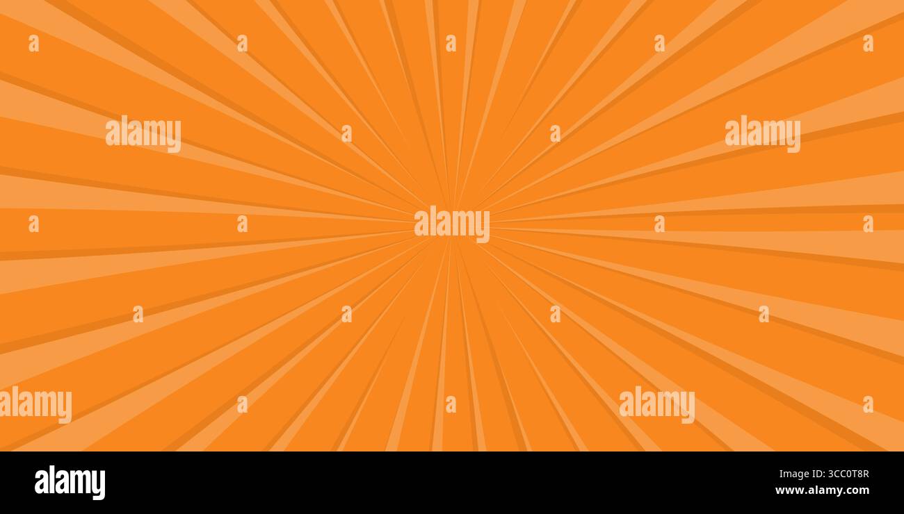 Orange comics background Stock Vector Images - Alamy