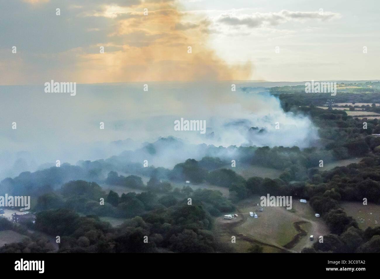 Holt heath fire hi-res stock photography and images - Alamy