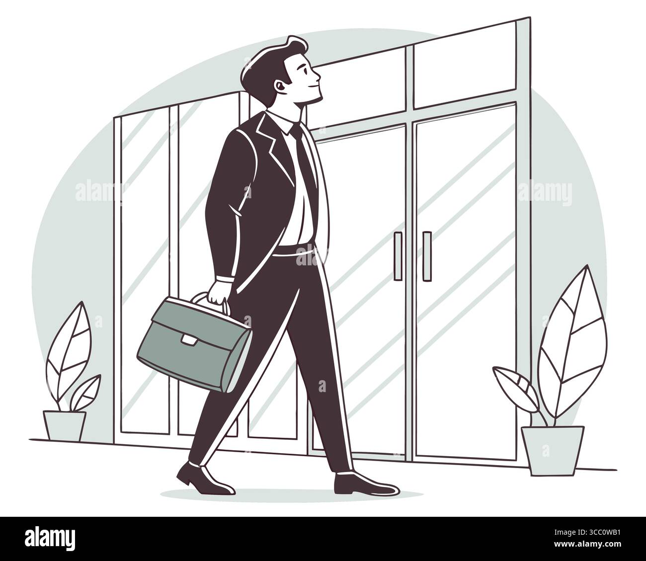 Office entry Cut Out Stock Images & Pictures - Alamy
