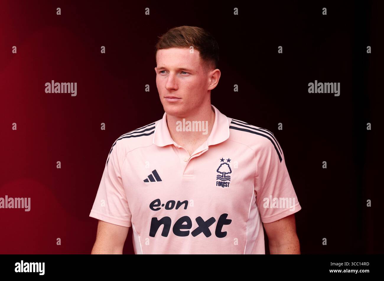 Nottingham Forest's Elliot Anderson ahead of a pre-season friendly ...