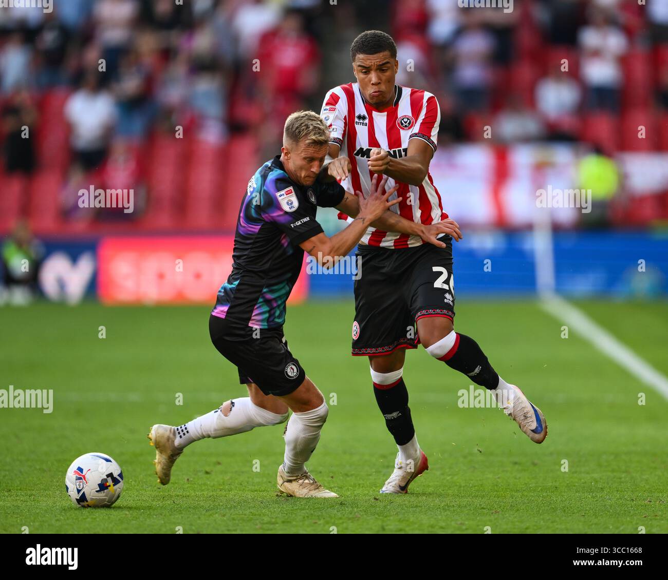 Sheffield, England, 9th August 2025. Ryan One of Sheffield United and ...