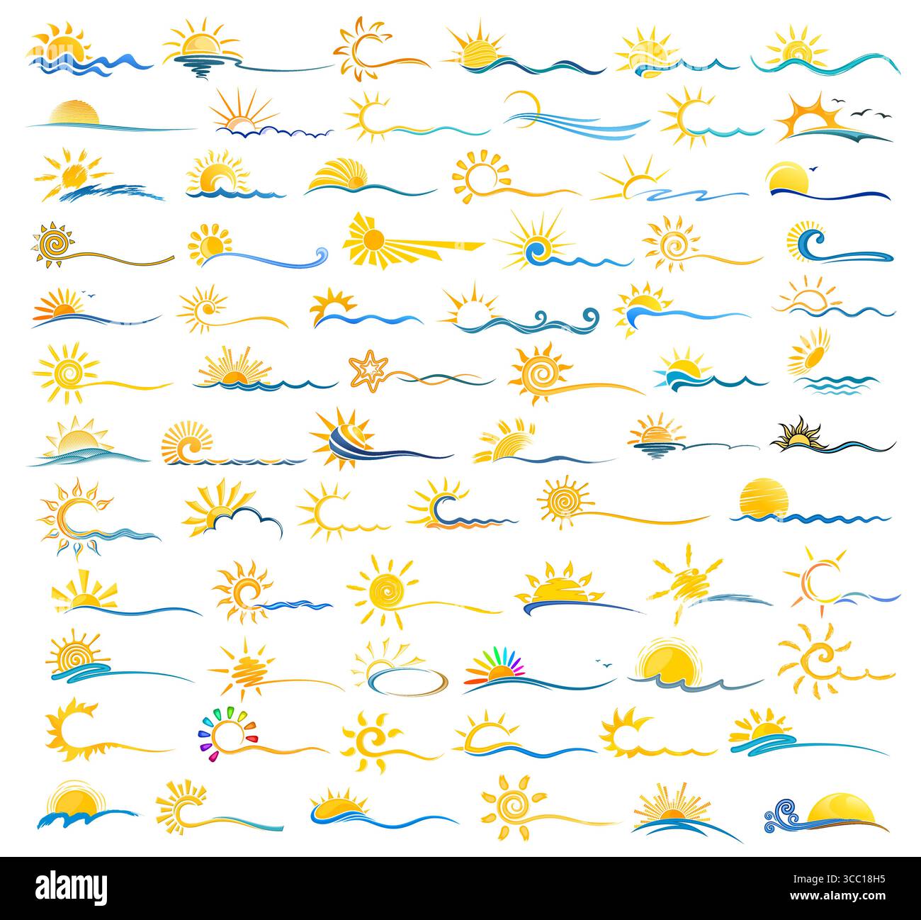 River symbols Cut Out Stock Images & Pictures - Alamy