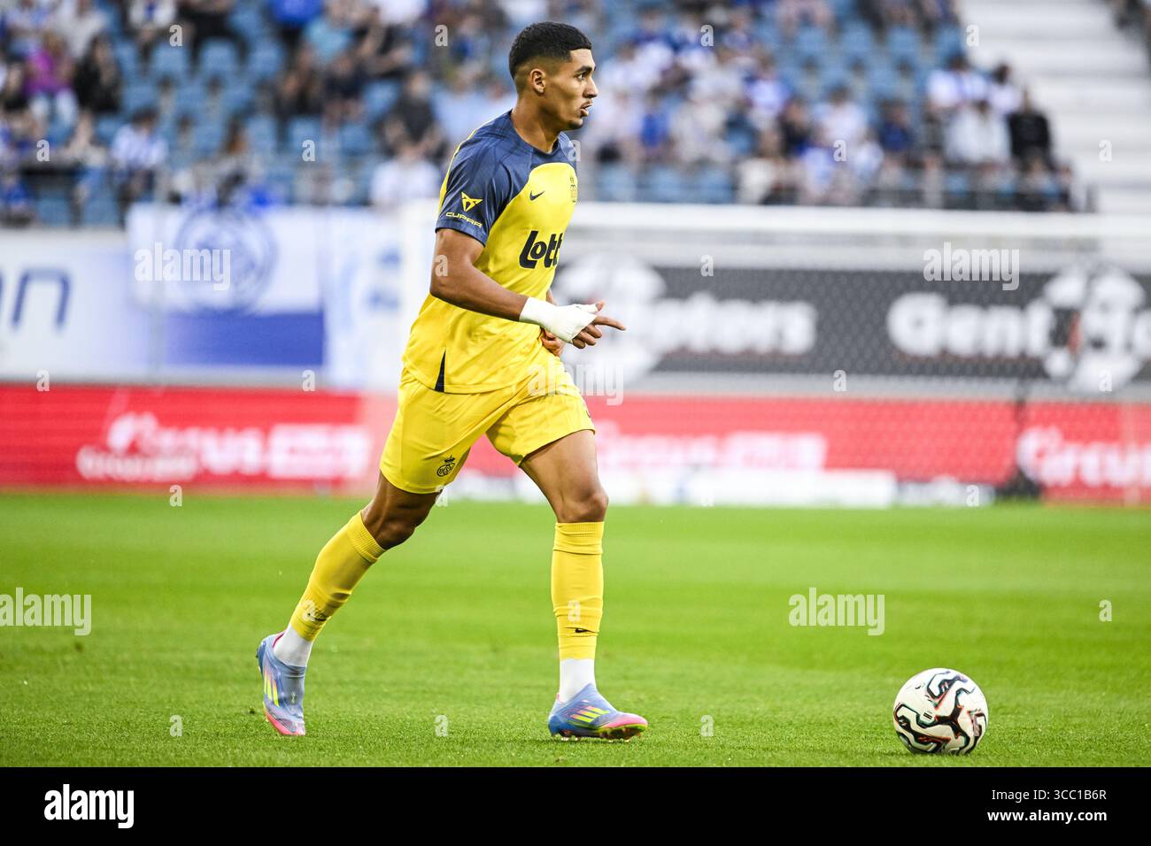 Union's Anan Khalaili pictured in action during a soccer match between ...