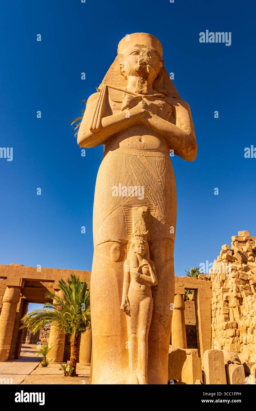 Temple of Karnak, the great sanctuary of Amun. Egypt. Ancient Egypt ...