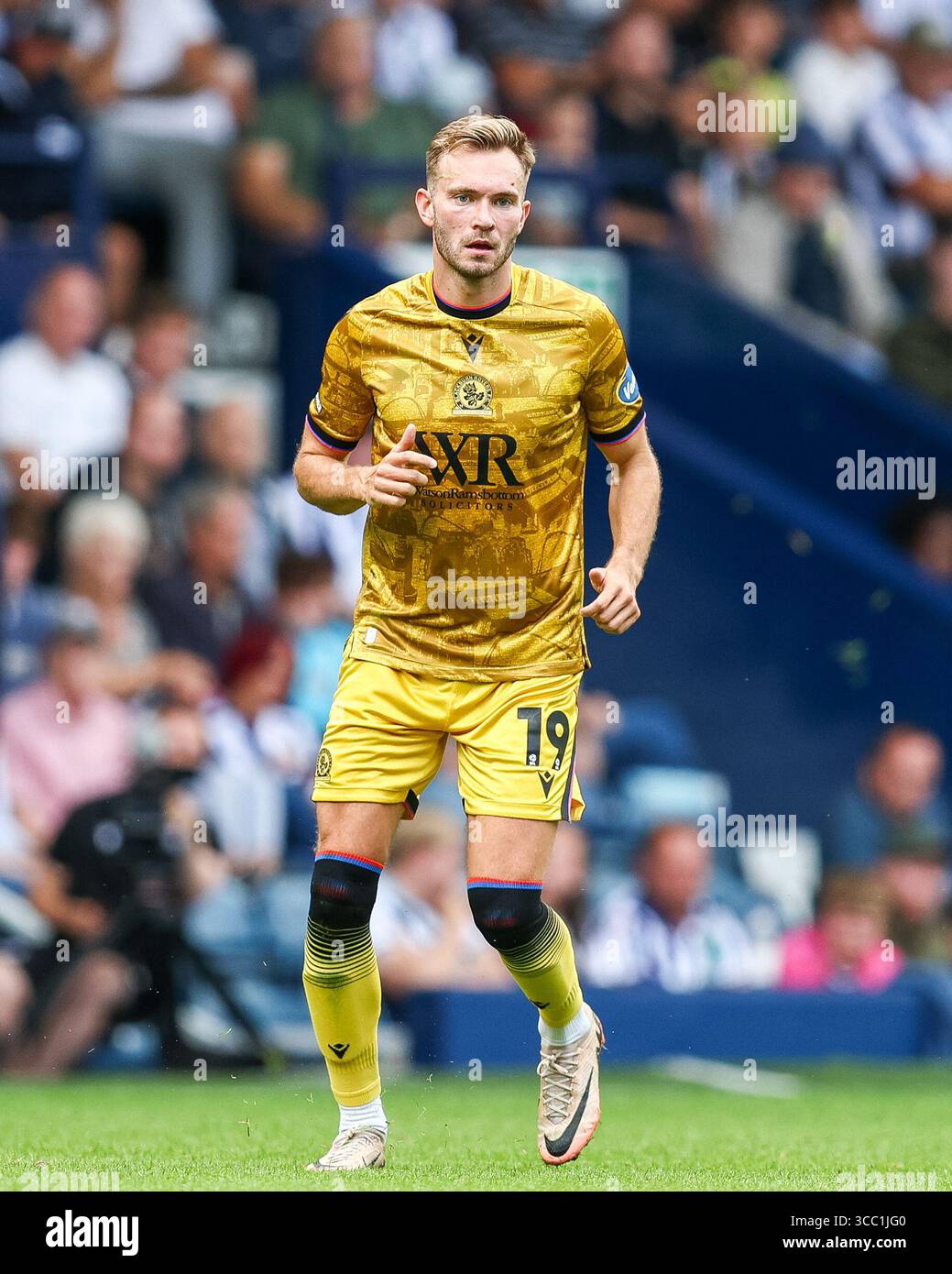 Ryan Hedges of Blackburn Rovers in action during the Sky Bet ...