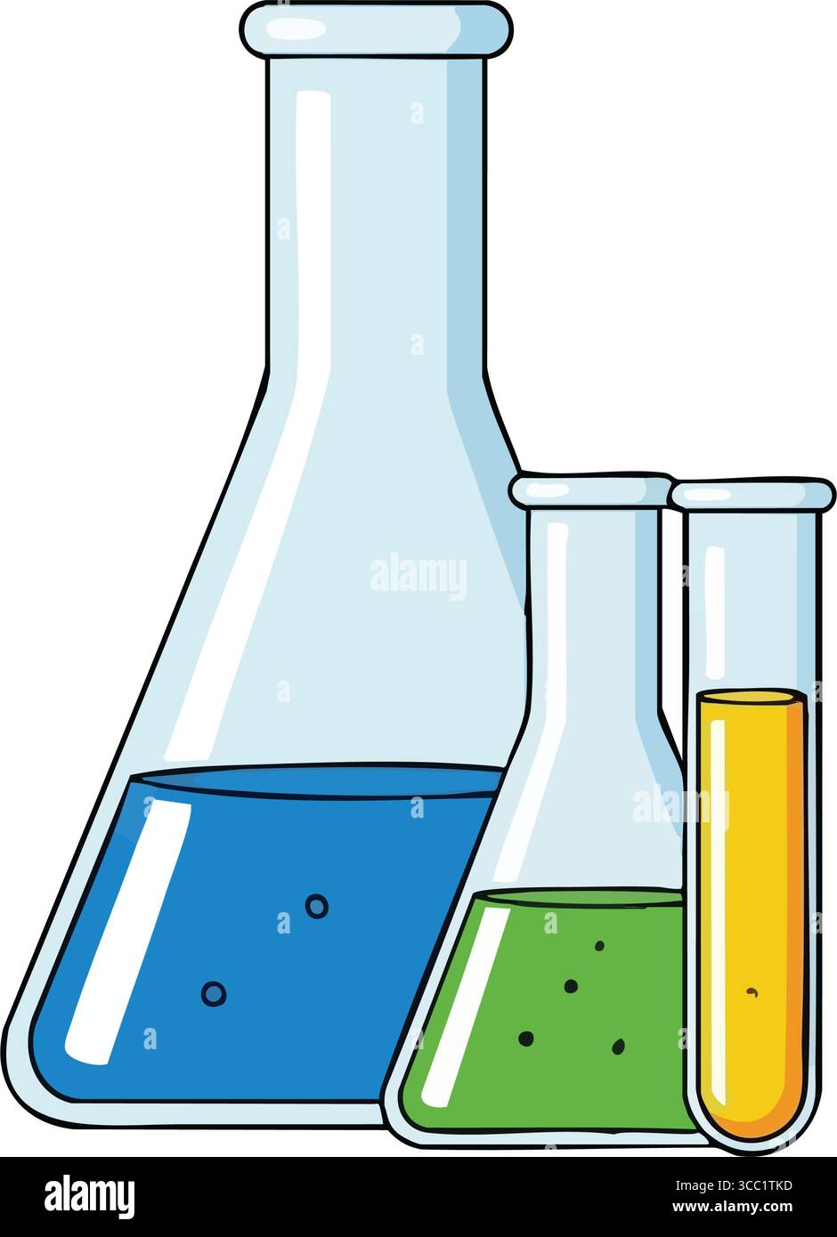 Various scientific apparatus Stock Vector Images - Alamy