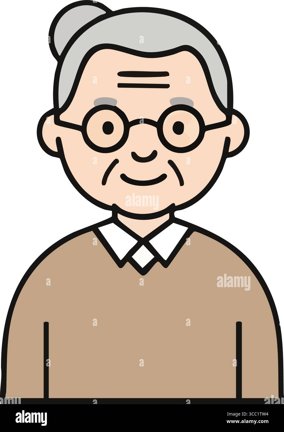 Thoughtful experience Stock Vector Images - Alamy