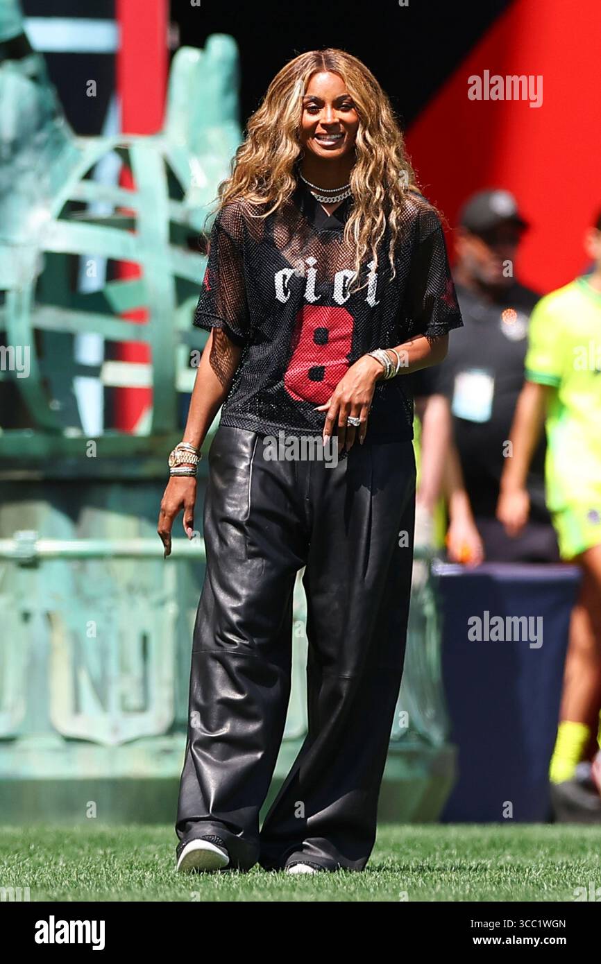 HARRISON, NJ - AUGUST 09: Ciara, Grammy-winning singer, songwriter ...