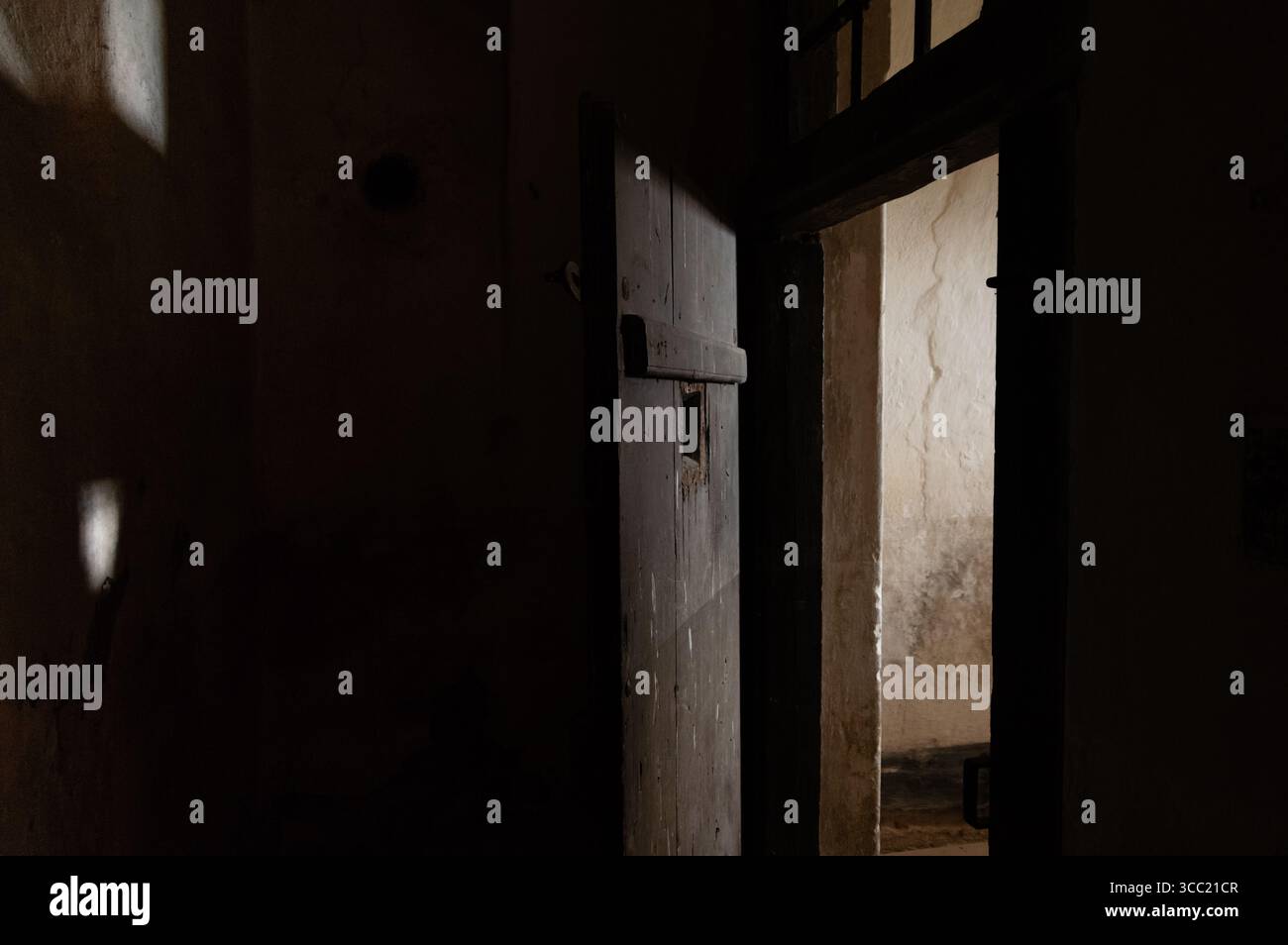 Solitary confinement cells in the Small Fortress, which served as a ...