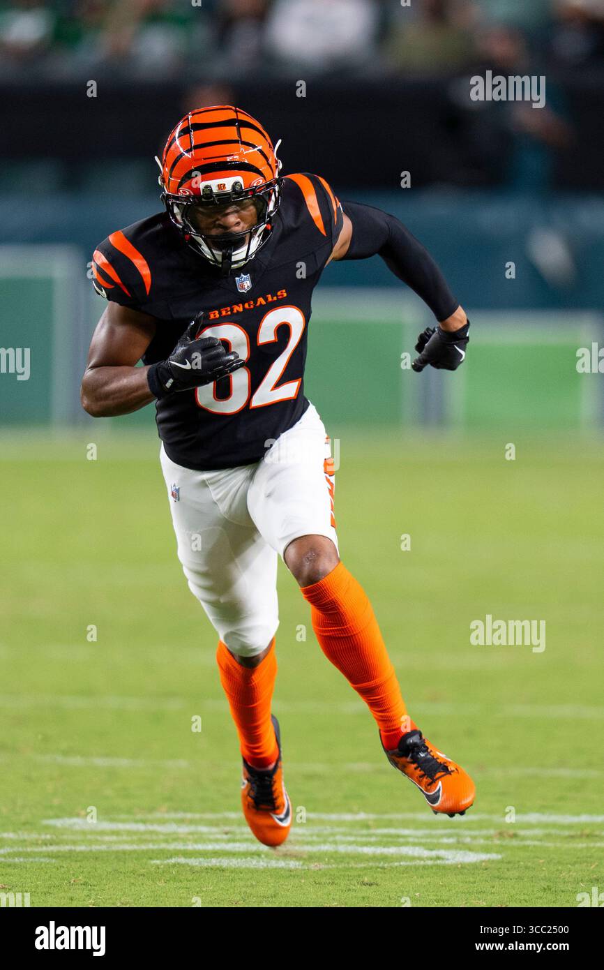 Cincinnati Bengals wide receiver Mitchell Tinsley in action during an ...