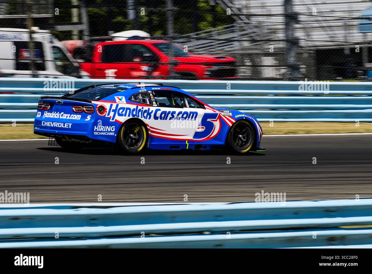 WATKINS GLEN, NY - AUGUST 09: Kyle Larson, driver of the #5 Hendrick ...