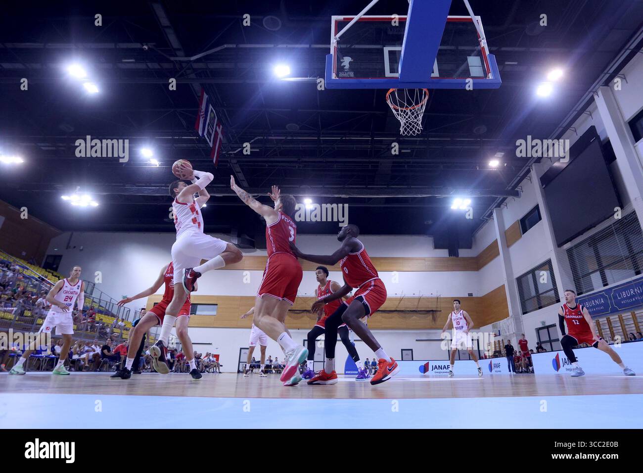 General view during the FIBA Basketball World Cup 2027 European Pre-Qualifiers group G round 2 ...