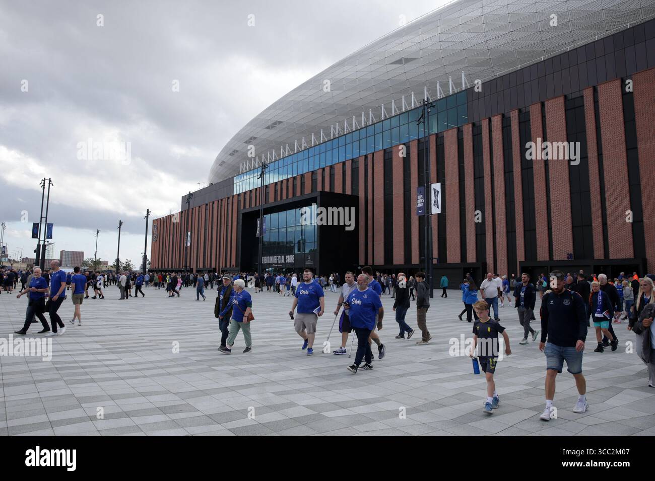 9th August 2025; Hill Dickinson Stadium, Liverpool, England; Pre Season ...