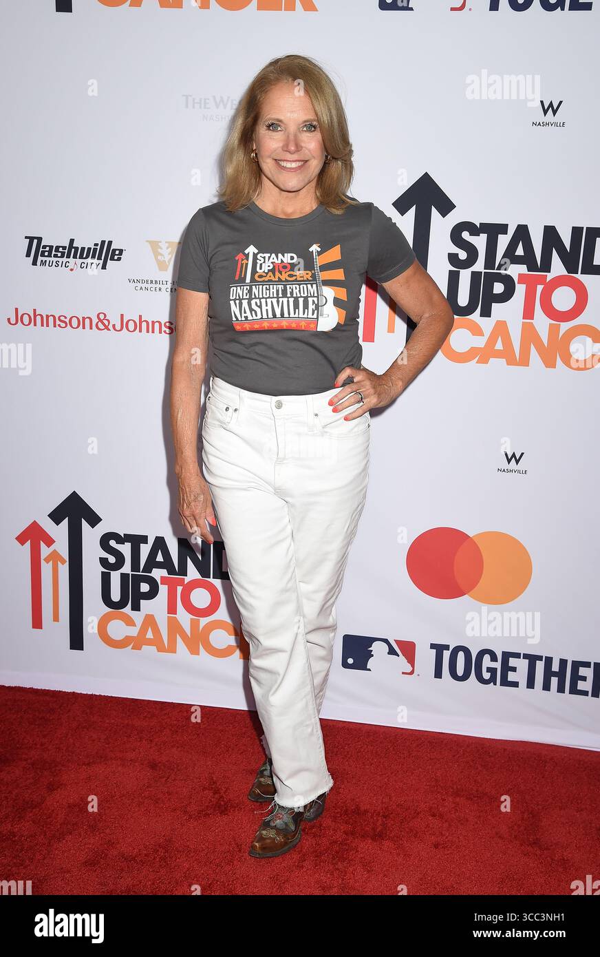 Katie Couric arriving to Stand Up To Cancer’s 9th Biennial Fundraising ...