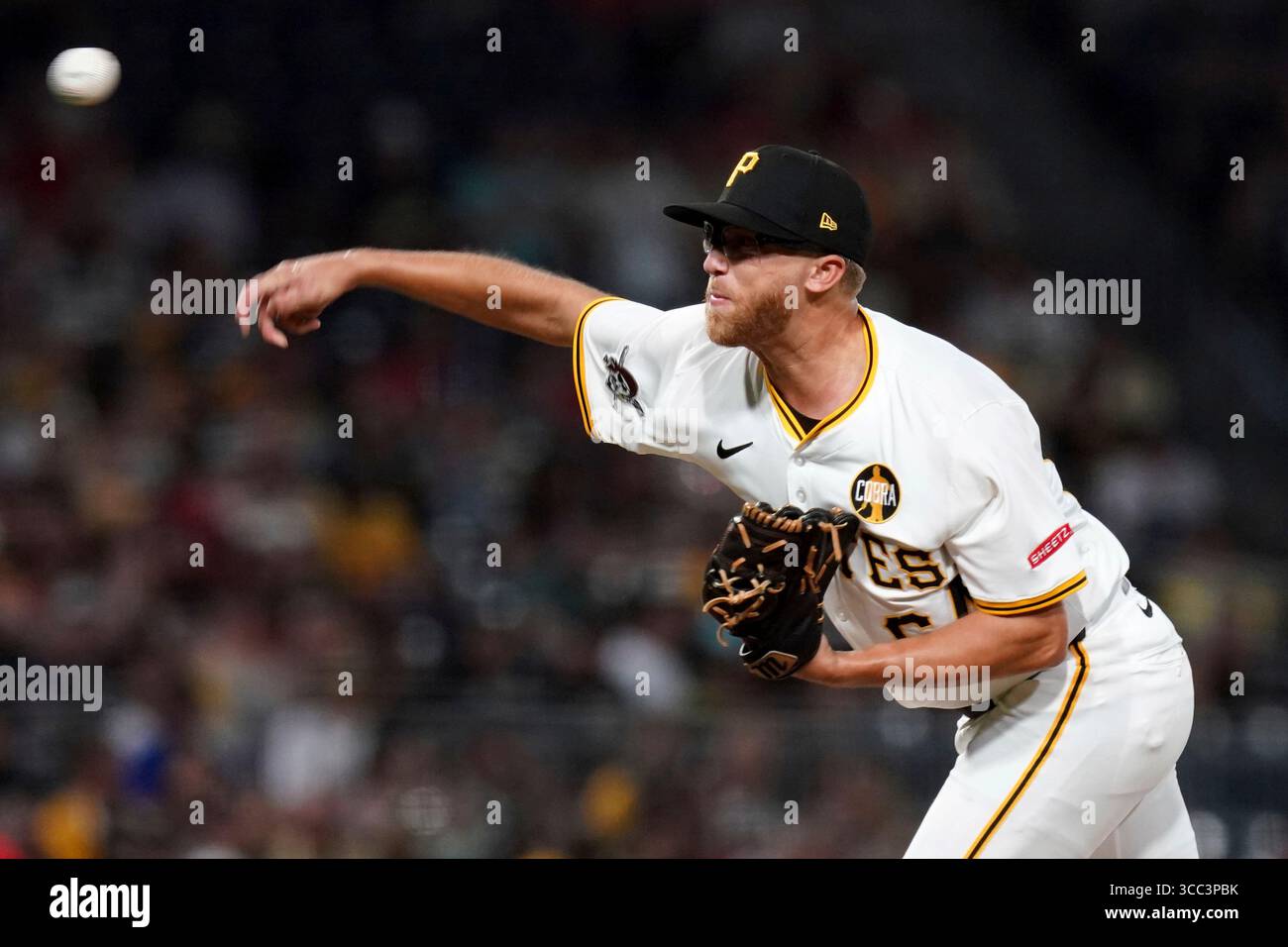 Pittsburgh Pirates pitcher Cam Sanders delivers during the ninth inning ...