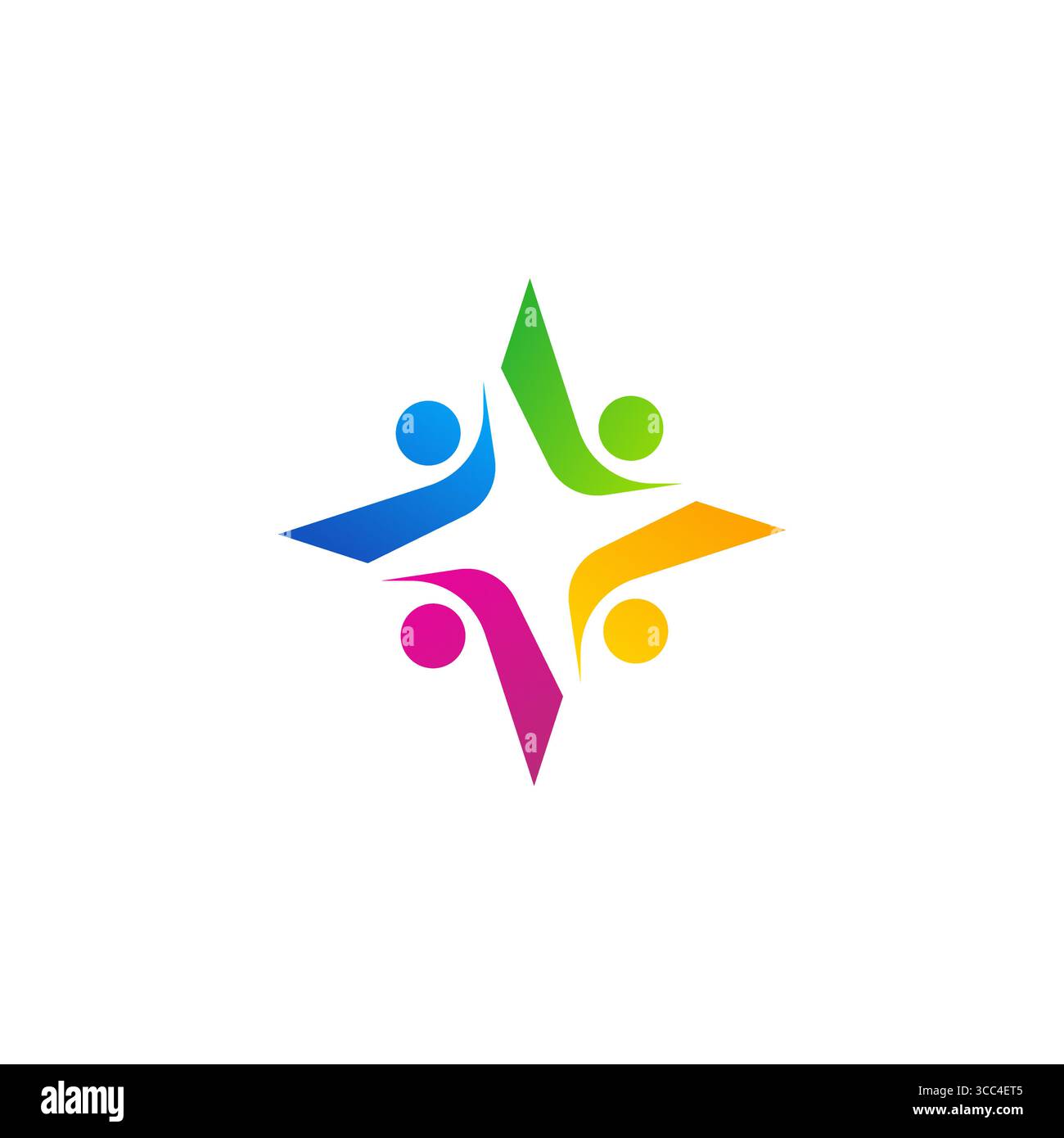 Group unity teamwork symbol hi-res stock photography and images - Alamy