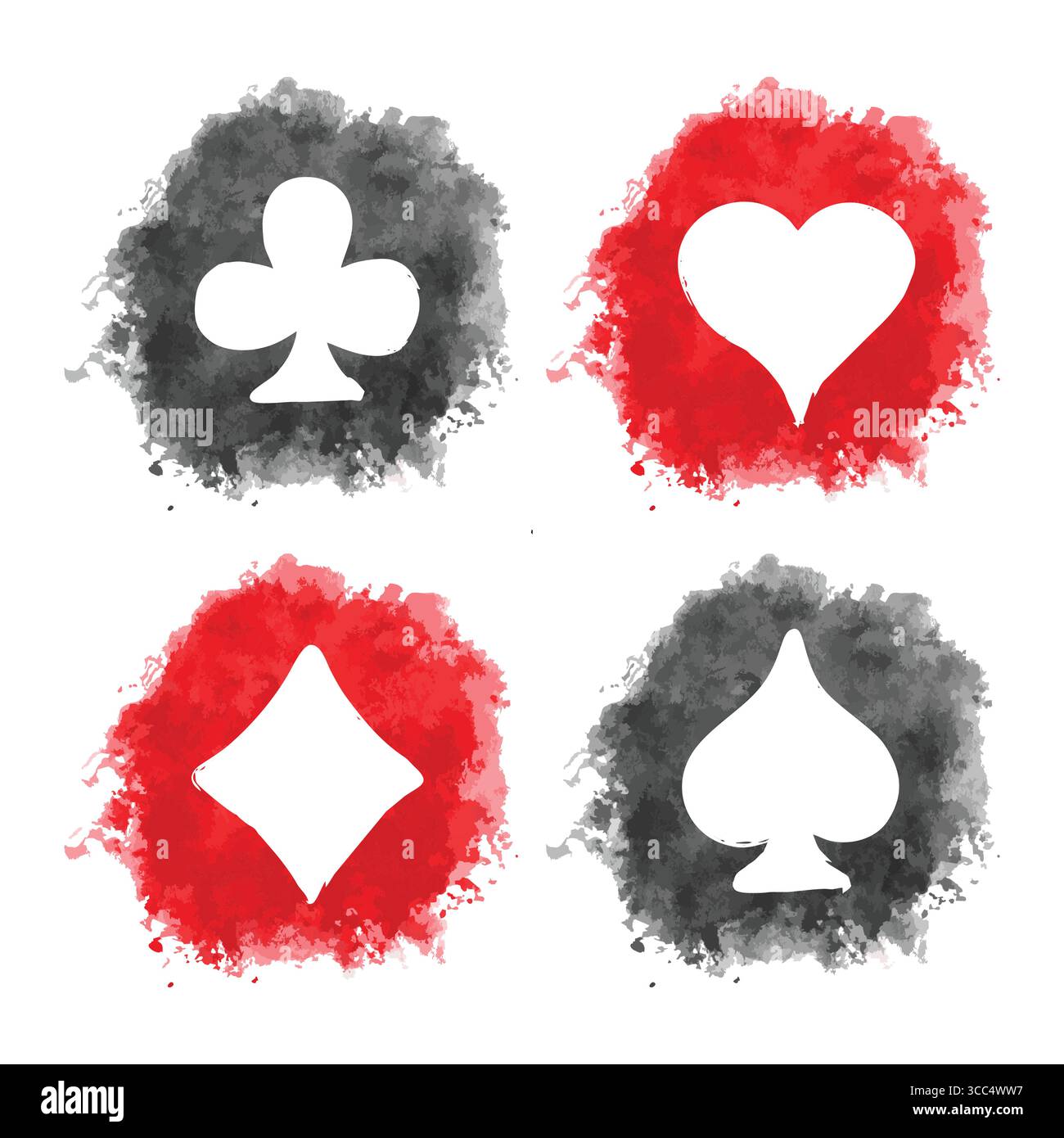 The set of Symbols a playing cards Stock Vector Image & Art - Alamy