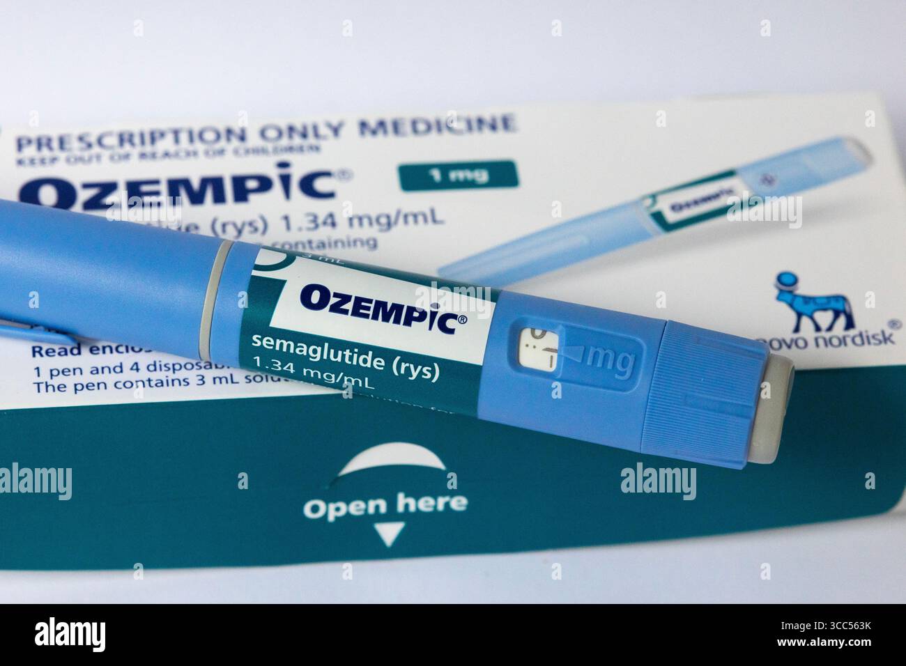 Ozempic is a medicine for people with type two diabetes. It contains ...