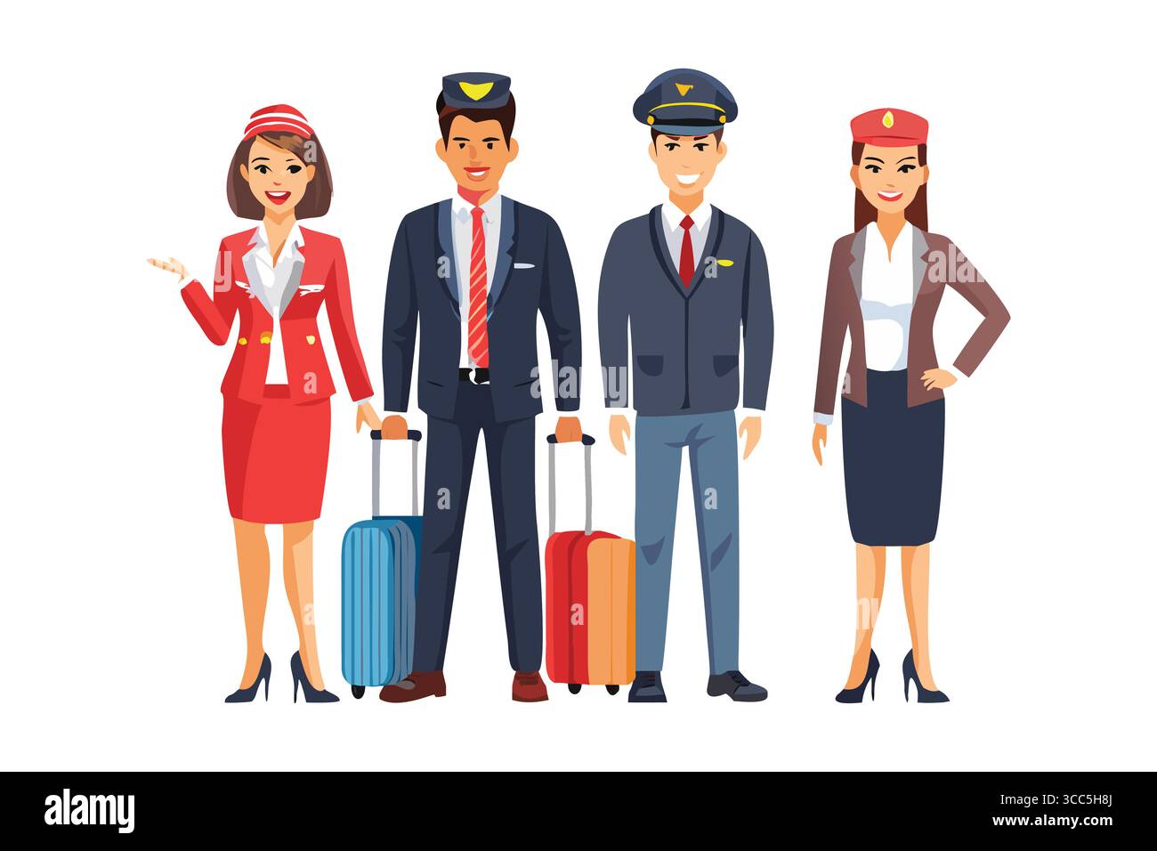 Crew uniforms Stock Vector Images - Alamy