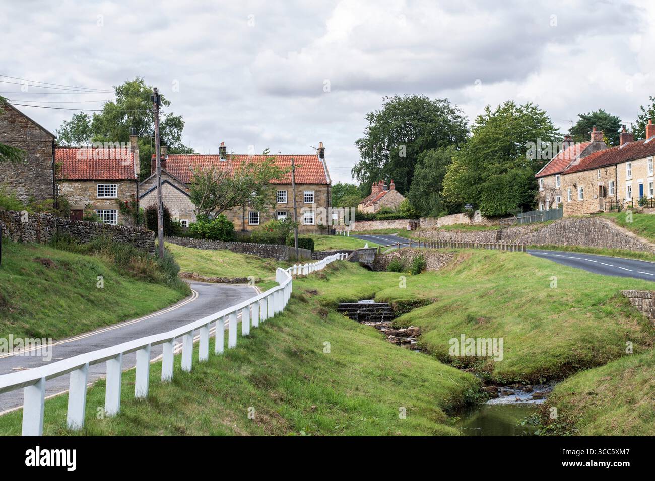 Village of Hutton Le Hole North Yorkshire Stock Photo - Alamy
