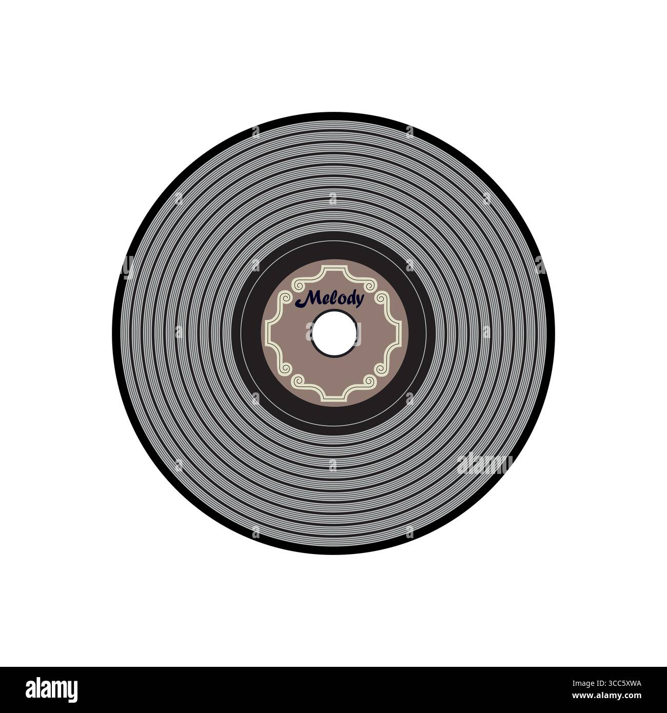 Record player vector art hi-res stock photography and images - Alamy