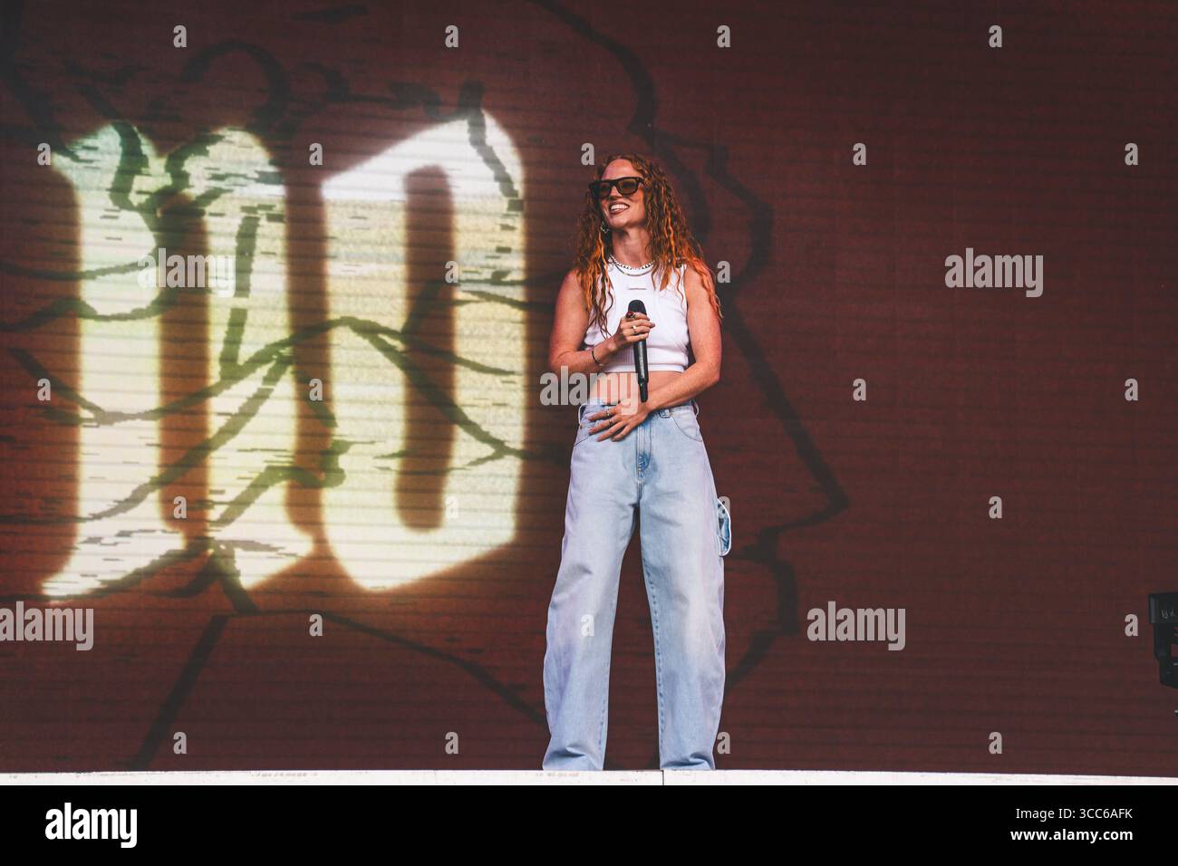 Skanderborg, Denmark. 09th, August 2025. The English singer and ...
