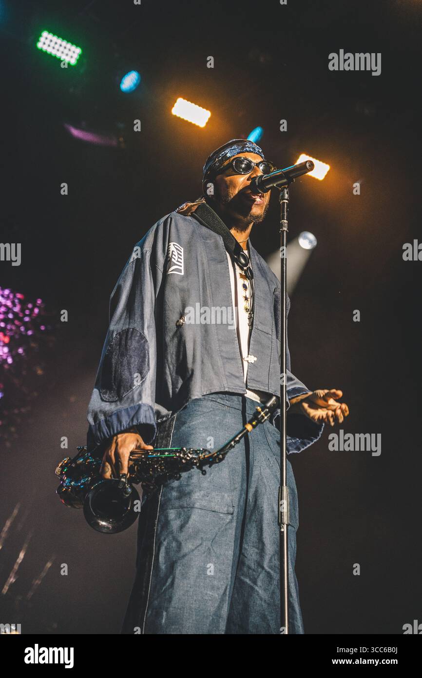 Skanderborg, Denmark. 08th, August 2025. The Jamaican-American singer ...