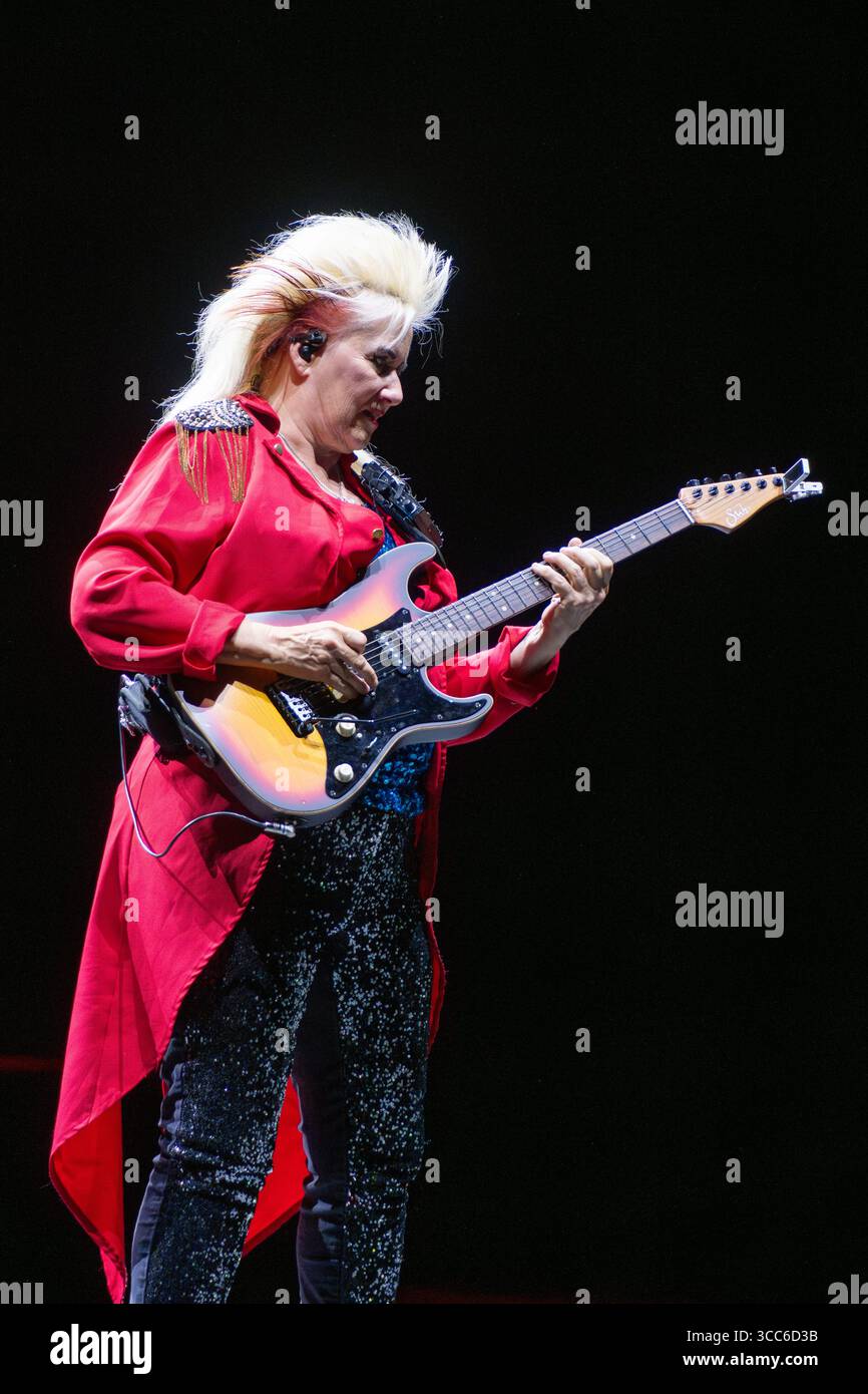 June 09, 2025: Michael Jackson's guitarist Jennifer Batten performs ...