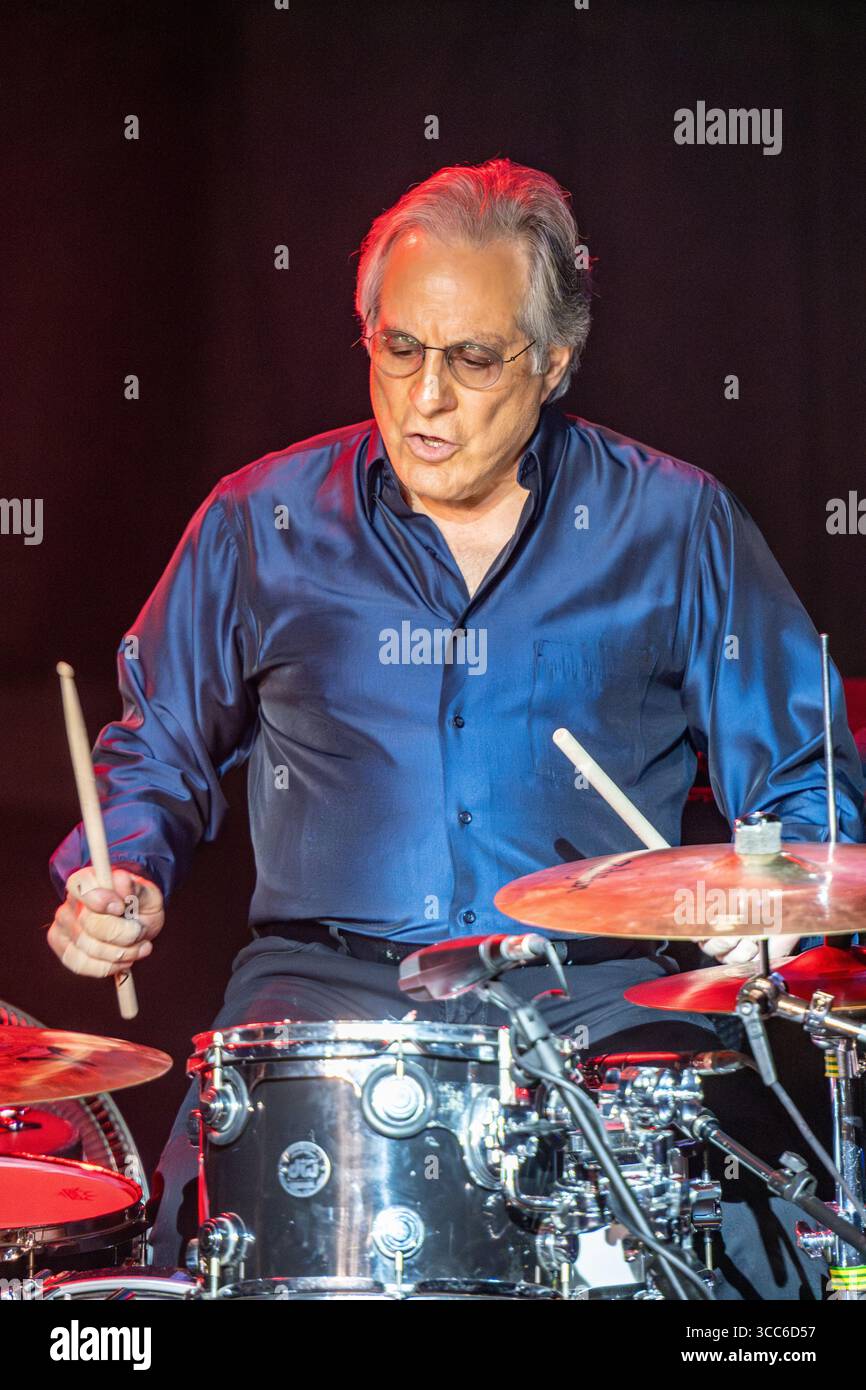 July 01, 2025: Bruce Springsteen's drummer Max Weinberg performs with ...