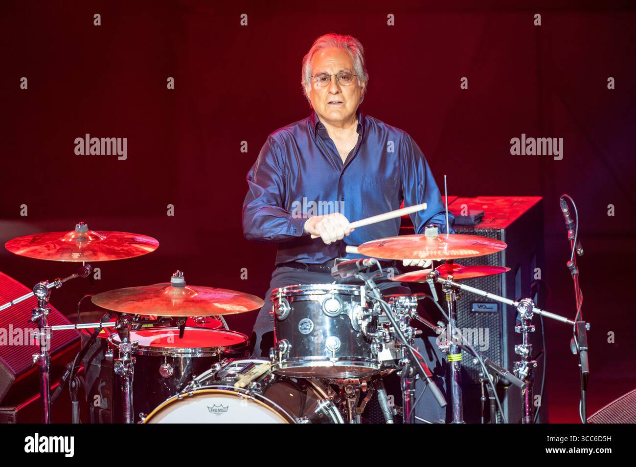 July 01, 2025: Bruce Springsteen's drummer Max Weinberg performs with ...